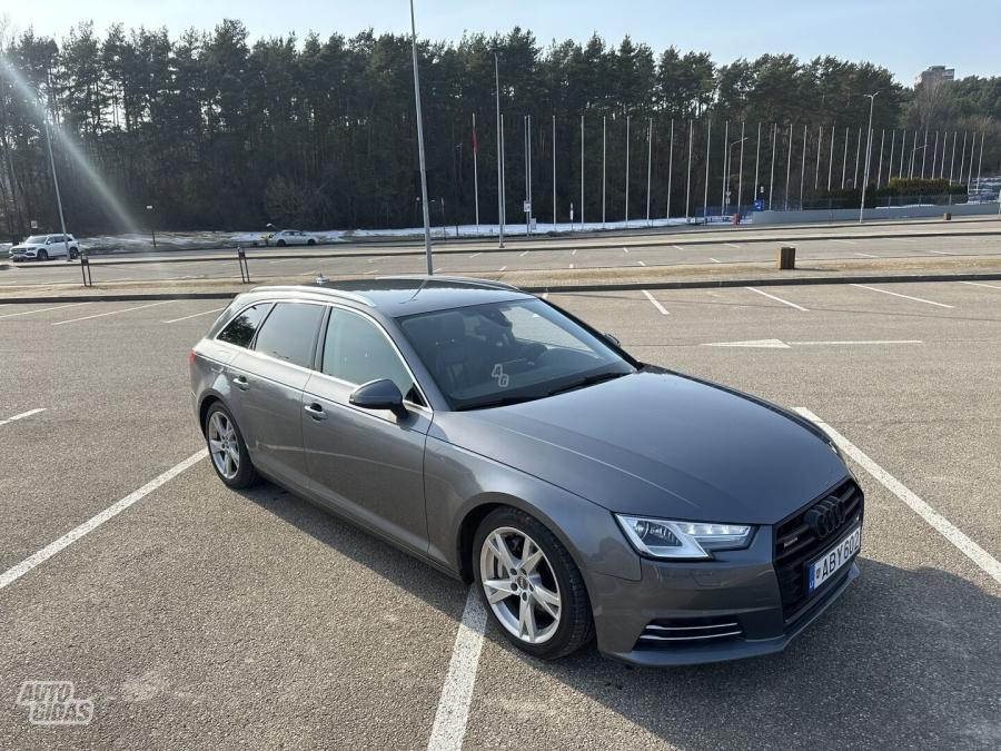 Grey Audi A4 2016 in Vilnius, with an engine capacity of 2.00 L and mileage of 361 thousand km for 11500 €, photo 2 on AUTOMOTO.COM.LV