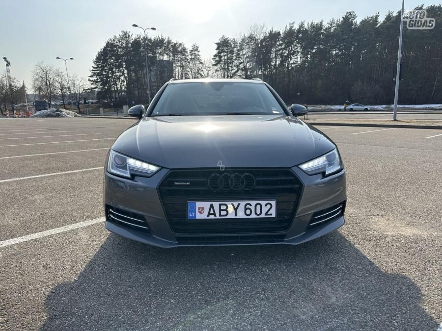 Grey Audi A4 2016 in Vilnius, with an engine capacity of 2.00 L and mileage of 361 thousand km for 11500 €, photo 5 on AUTOMOTO.COM.LV