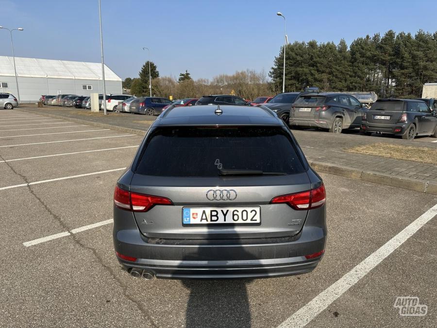 Grey Audi A4 2016 in Vilnius, with an engine capacity of 2.00 L and mileage of 361 thousand km for 11500 €, photo 6 on AUTOMOTO.COM.LV