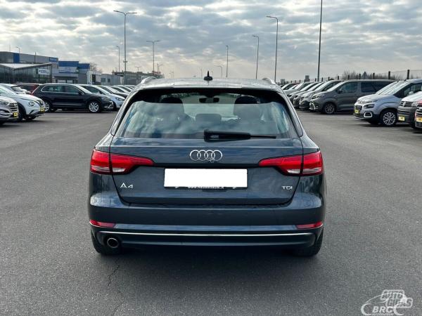 Pelēks Audi A4 2016 Avižieniai, ar dzinēja tilpumu 2.00 L un nobraukumu 212 tūkst. km par 10900 €, foto 6 vietnē AUTOMOTO.COM.LV