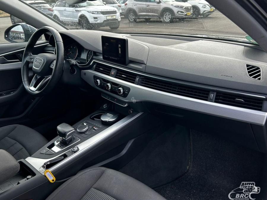 Pelēks Audi A4 2016 Avižieniai, ar dzinēja tilpumu 2.00 L un nobraukumu 212 tūkst. km par 10900 €, foto 9 vietnē AUTOMOTO.COM.LV