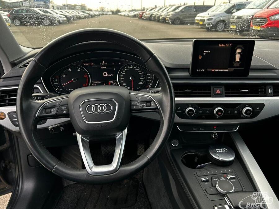 Pelēks Audi A4 2016 Avižieniai, ar dzinēja tilpumu 2.00 L un nobraukumu 212 tūkst. km par 10900 €, foto 13 vietnē AUTOMOTO.COM.LV