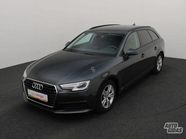 Pelēks Audi A4 2016 Viļņa, ar dzinēja tilpumu 2.00 L un nobraukumu 215 tūkst. km par 11999 €, foto 1 vietnē AUTOMOTO.COM.LV