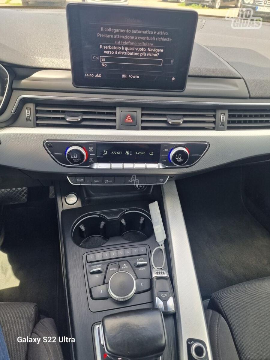 Grey Audi A4 2016 in Kaunas, with an engine capacity of 2.00 L and mileage of 300 thousand km for 8950 €, photo 14 on AUTOMOTO.COM.LV