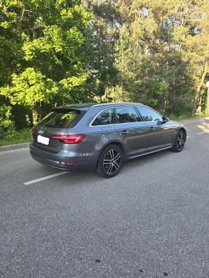 Grey Audi A4 2016 in Vilnius, with an engine capacity of 2.00 L and mileage of 297 thousand km for 10550 €, photo 3 on AUTOMOTO.COM.LV