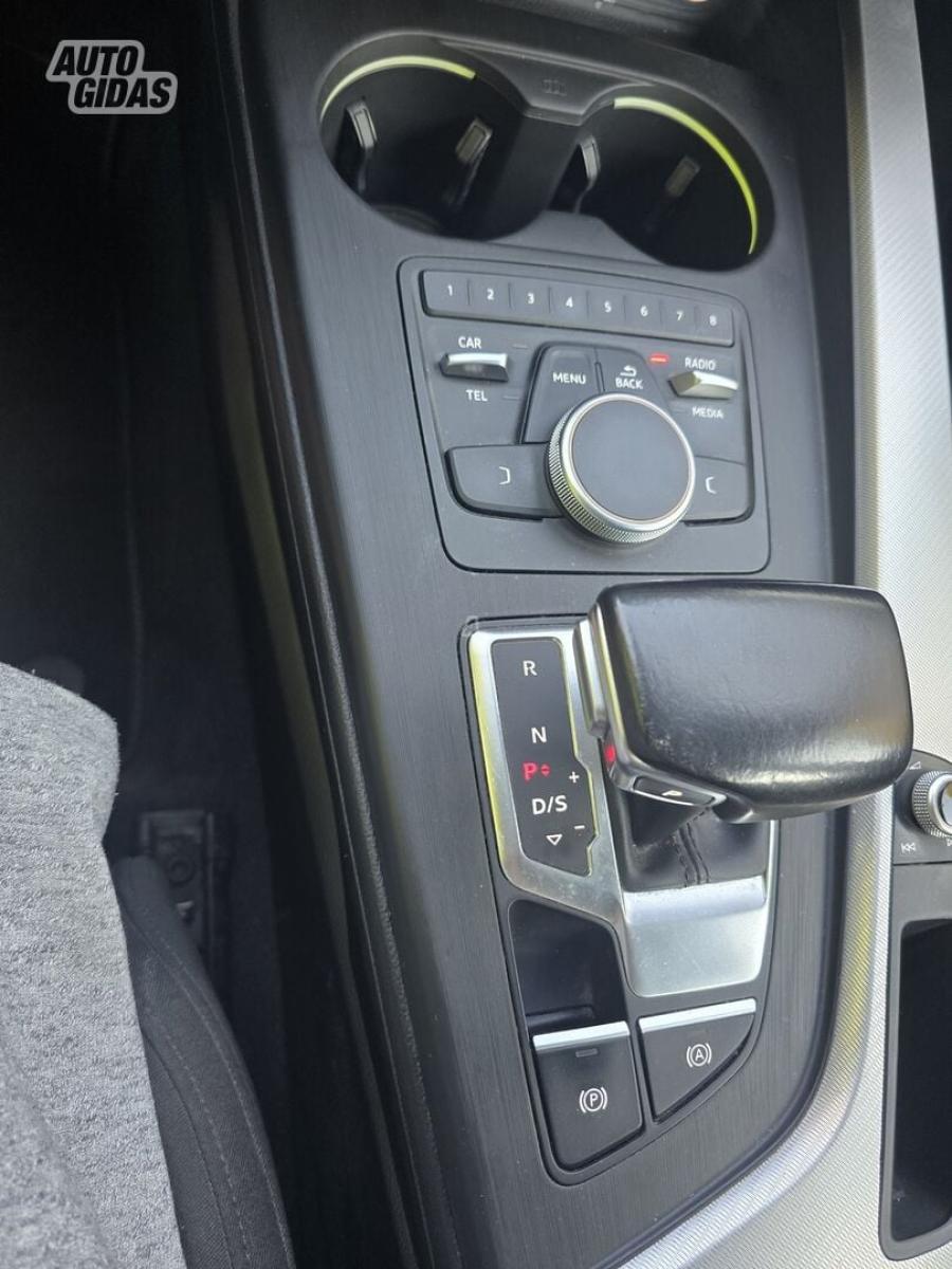 Grey Audi A4 2016 in Vilnius, with an engine capacity of 2.00 L and mileage of 297 thousand km for 10550 €, photo 19 on AUTOMOTO.COM.LV