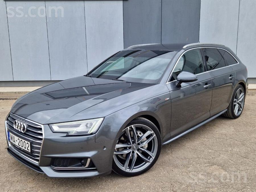 Pelēks Audi A4 2016 Bauska, ar dzinēja tilpumu 2.00 L un nobraukumu 312 tūkst. km par 14999 €, foto 1 vietnē AUTOMOTO.COM.LV
