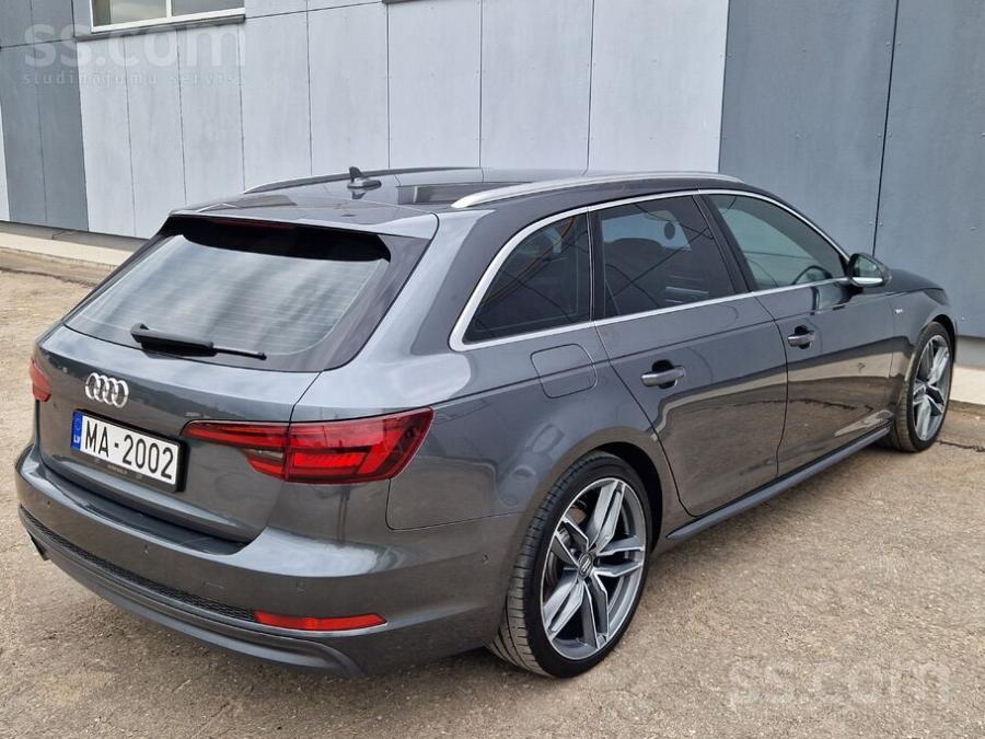 Pelēks Audi A4 2016 Bauska, ar dzinēja tilpumu 2.00 L un nobraukumu 312 tūkst. km par 14999 €, foto 9 vietnē AUTOMOTO.COM.LV