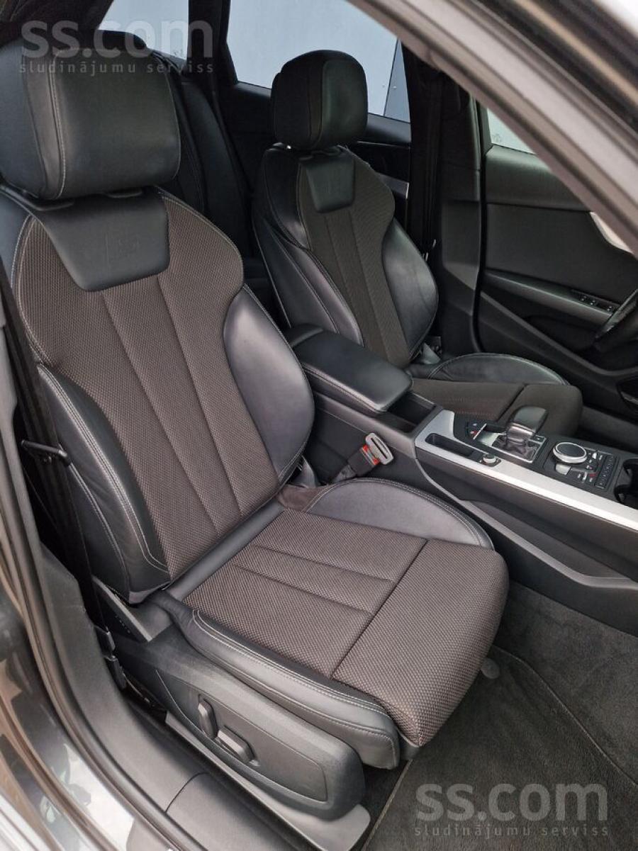 Pelēks Audi A4 2016 Bauska, ar dzinēja tilpumu 2.00 L un nobraukumu 312 tūkst. km par 14999 €, foto 16 vietnē AUTOMOTO.COM.LV