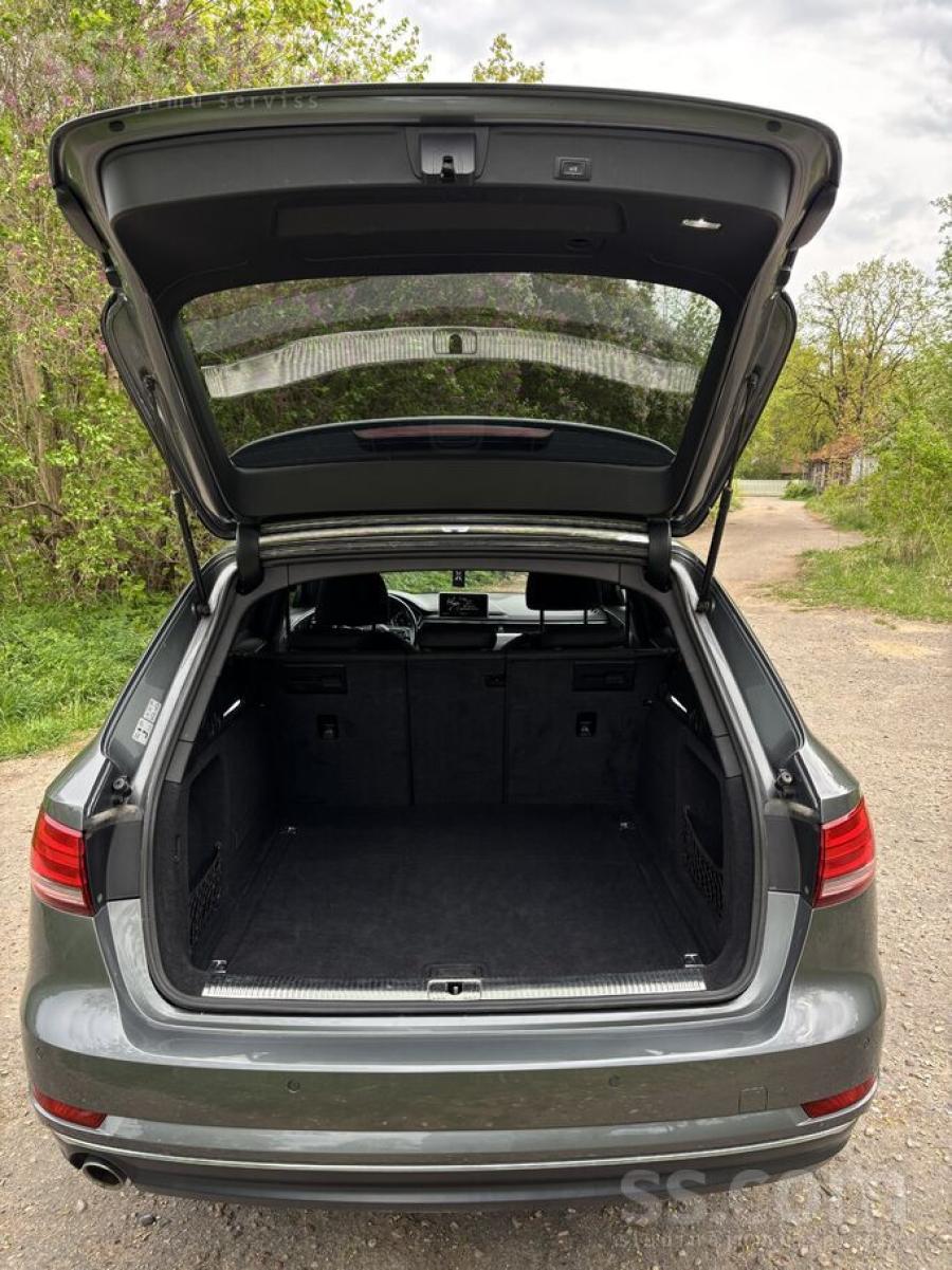 Pelēks Audi A4 2016 Kuldīga, ar dzinēja tilpumu 2.00 L un nobraukumu 289 tūkst. km par 11300 €, foto 14 vietnē AUTOMOTO.COM.LV