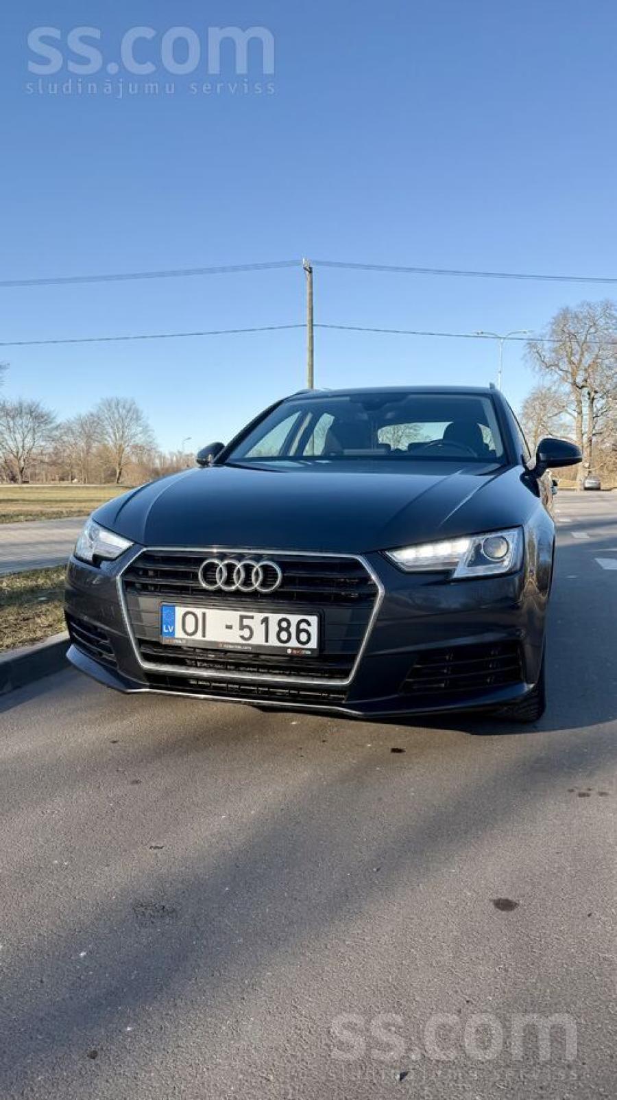 Pelēks Audi A4 2016 Rīga, ar dzinēja tilpumu 2.00 L un nobraukumu 168 tūkst. km par 12650 €, foto 1 vietnē AUTOMOTO.COM.LV