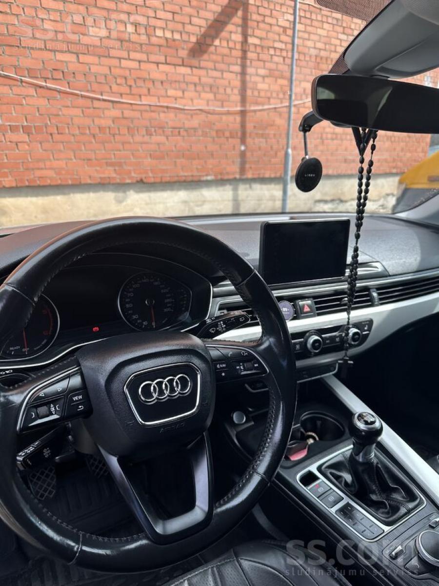 Grey Audi A4 2016 in Rezekne, with an engine capacity of 2.00 L and mileage of 239 thousand km for 9200 €, photo 9 on AUTOMOTO.COM.LV