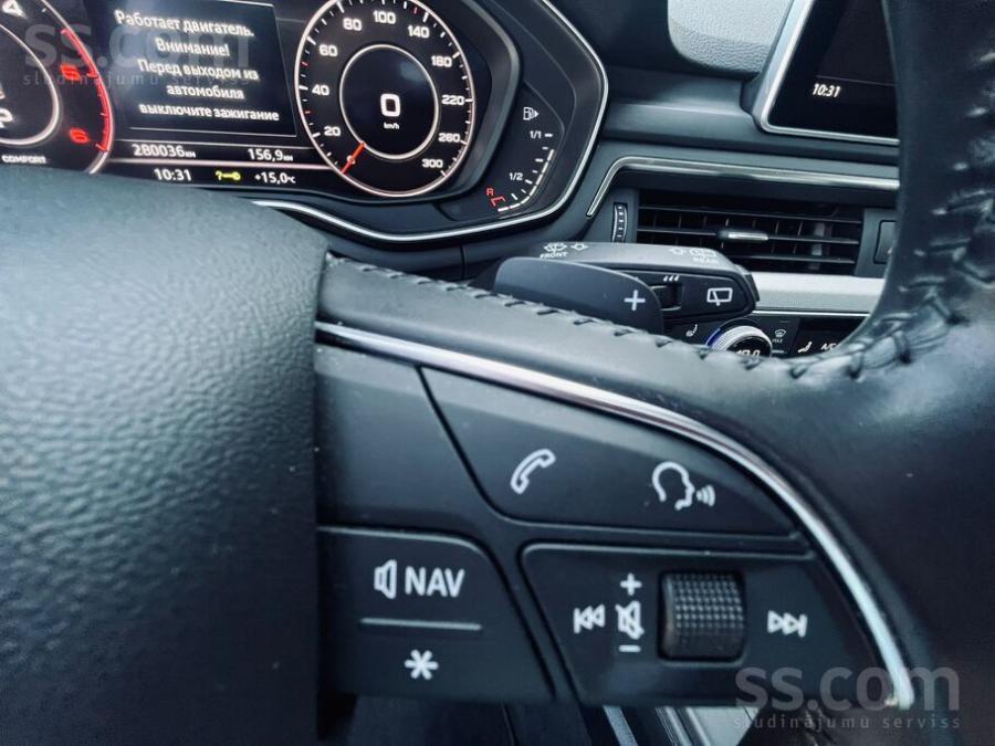 Pelēks Audi A4 2016 Bauska, ar dzinēja tilpumu 2.00 L un nobraukumu 0 tūkst. km par 14500 €, foto 12 vietnē AUTOMOTO.COM.LV