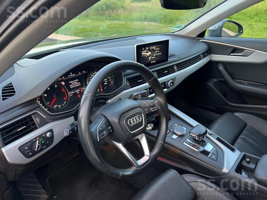Pelēks Audi A4 2016 Jelgava, ar dzinēja tilpumu 3.00 L un nobraukumu 255 tūkst. km par 12990 €, foto 19 vietnē AUTOMOTO.COM.LV