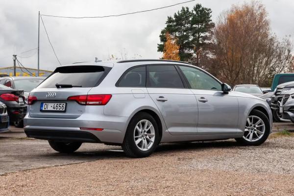 Pelēks Audi A4 2016 Rīga, ar dzinēja tilpumu 2.00 L un nobraukumu 209 tūkst. km par 11995 €, foto 4 vietnē AUTOMOTO.COM.LV