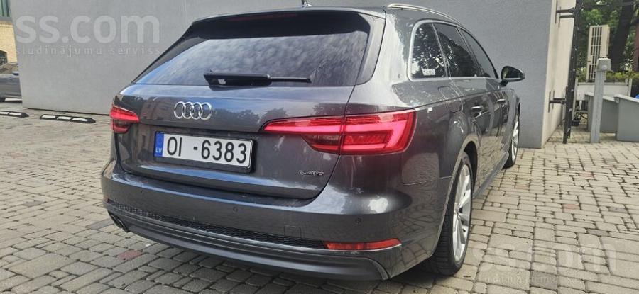 Pelēks Audi A4 2016 Jelgava, ar dzinēja tilpumu 3.00 L un nobraukumu 208 tūkst. km par 17700 €, foto 4 vietnē AUTOMOTO.COM.LV