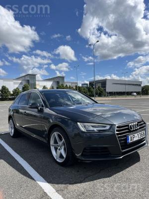Grey Audi A4 2016 in Riga, with an engine capacity of 2.00 L and mileage of 330 thousand km for 10790 €, photo  on AUTOMOTO.COM.LV