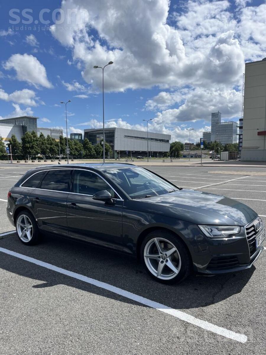 Grey Audi A4 2016 in Riga, with an engine capacity of 2.00 L and mileage of 330 thousand km for 10790 €, photo 3 on AUTOMOTO.COM.LV