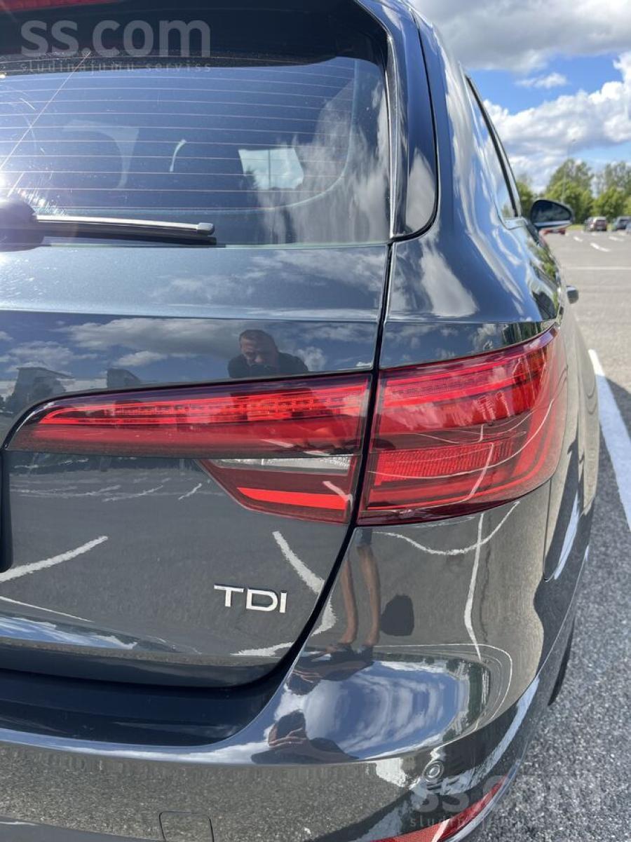 Grey Audi A4 2016 in Riga, with an engine capacity of 2.00 L and mileage of 330 thousand km for 10790 €, photo 4 on AUTOMOTO.COM.LV