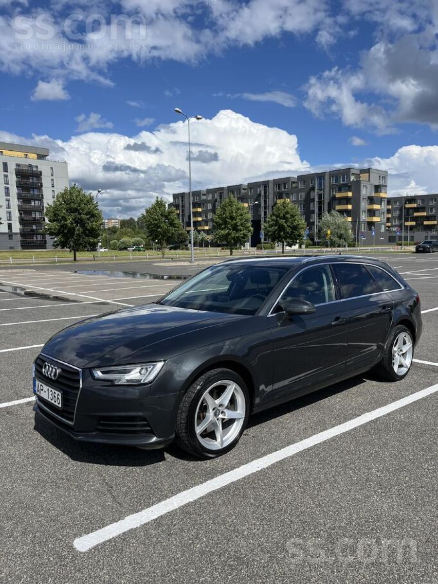 Grey Audi A4 2016 in Riga, with an engine capacity of 2.00 L and mileage of 330 thousand km for 10790 €, photo 6 on AUTOMOTO.COM.LV