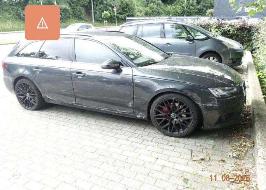 Grey Audi A4 2016 in Utena, with an engine capacity of 2.97 L and mileage of 302 thousand km for 7850 €, photo 4 on AUTOMOTO.COM.LV
