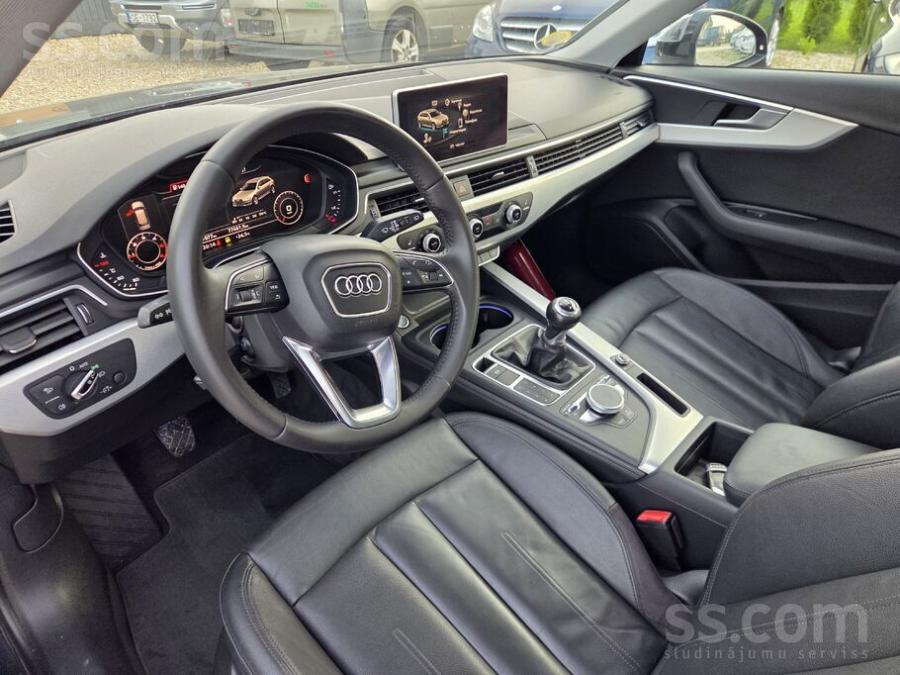 Grey Audi A4 2016 in Jelgava, with an engine capacity of 2.00 L and mileage of 0 thousand km for 11300 €, photo 12 on AUTOMOTO.COM.LV