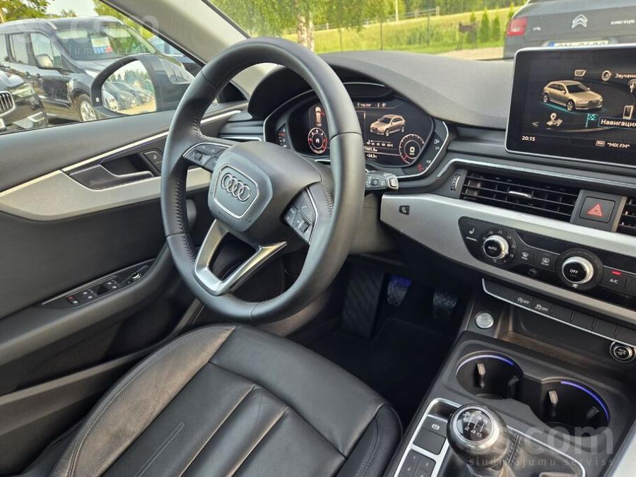 Grey Audi A4 2016 in Jelgava, with an engine capacity of 2.00 L and mileage of 0 thousand km for 11300 €, photo 16 on AUTOMOTO.COM.LV