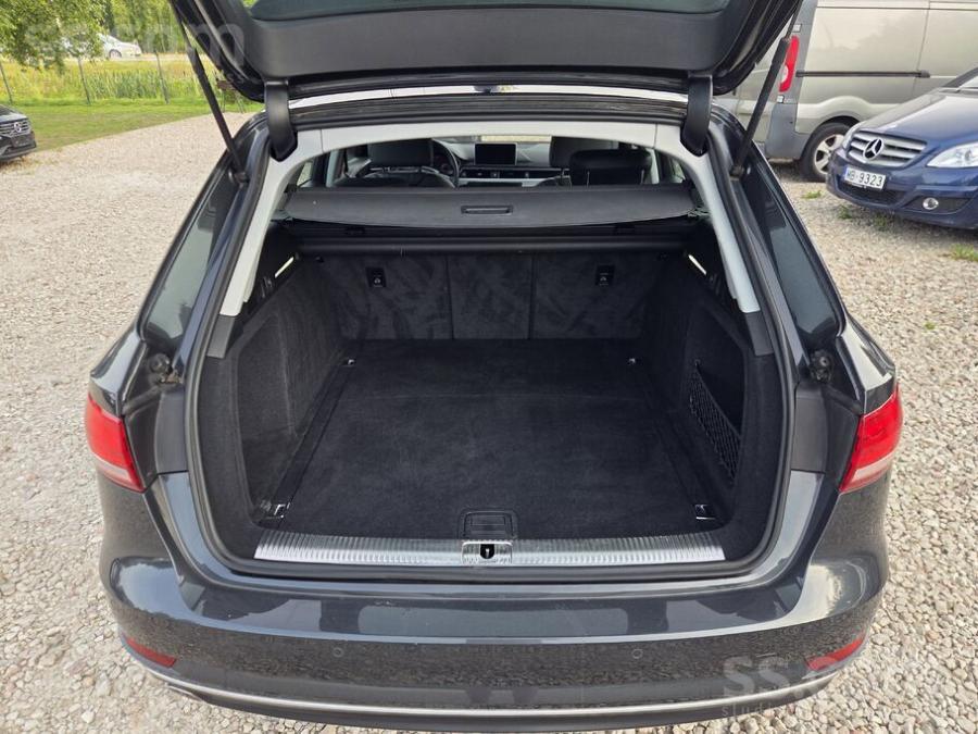 Grey Audi A4 2016 in Jelgava, with an engine capacity of 2.00 L and mileage of 0 thousand km for 11300 €, photo 20 on AUTOMOTO.COM.LV