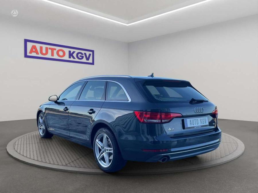Grey Audi A4 2016 in Vilnius, with an engine capacity of 2.00 L and mileage of 259 thousand km for 6999 €, photo 4 on AUTOMOTO.COM.LV