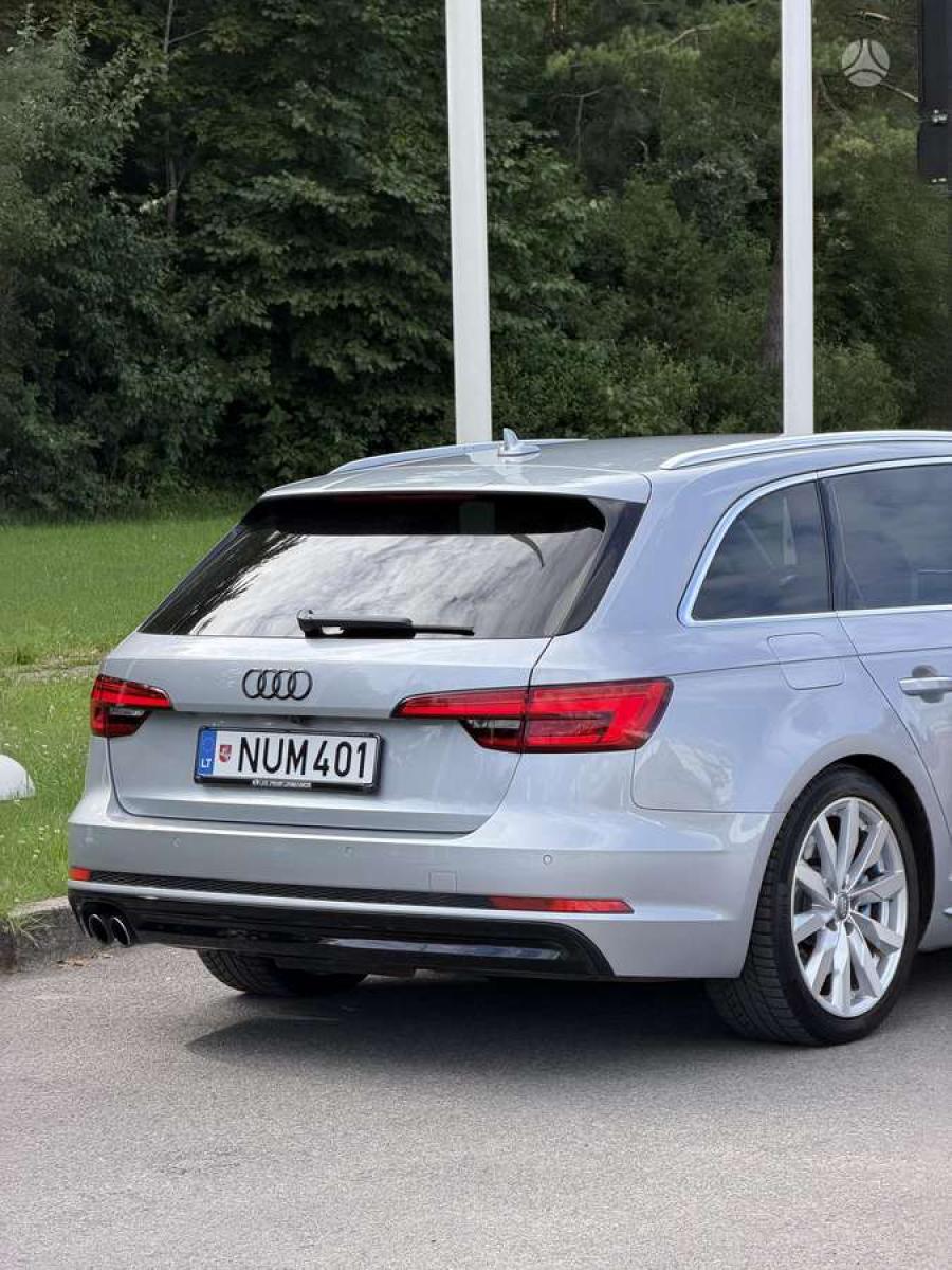 Pelēks Audi A4 2016 Viļņa, ar dzinēja tilpumu 2.97 L un nobraukumu 222 tūkst. km par 16500 €, foto 9 vietnē AUTOMOTO.COM.LV