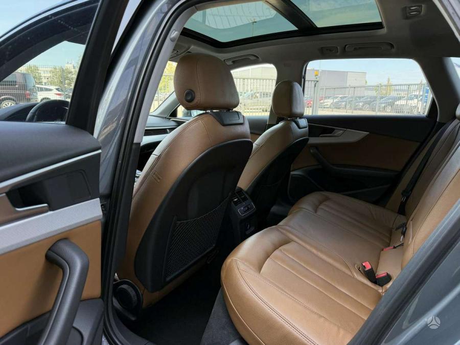 Grey Audi A4 2016 in Kaunas, with an engine capacity of 1.97 L and mileage of 267 thousand km for 11900 €, photo 15 on AUTOMOTO.COM.LV