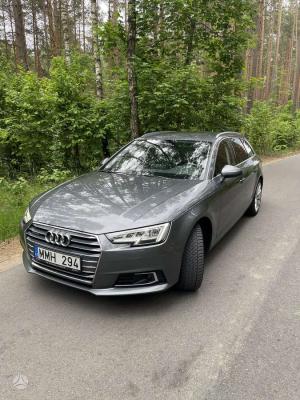 Grey Audi A4 2016 in Vilnius, with an engine capacity of 2.97 L and mileage of 199 thousand km for 14000 €, photo  on AUTOMOTO.COM.LV