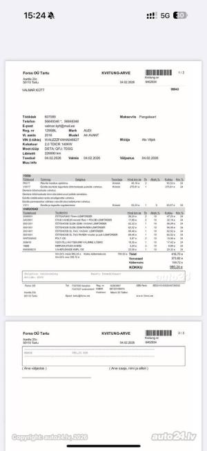 Pelēks Audi A4 2016 Tallina, ar dzinēja tilpumu 2.00 L un nobraukumu 230 tūkst. km par 14990 €, foto 19 vietnē AUTOMOTO.COM.LV