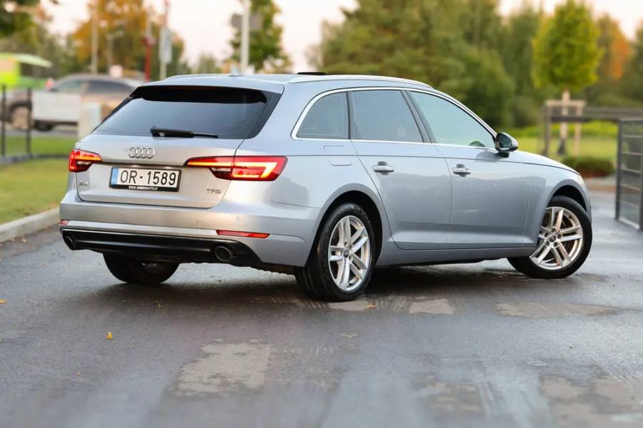 Pelēks Audi A4 2016 Jelgava, ar dzinēja tilpumu 2.00 L un nobraukumu 272 tūkst. km par 11450 €, foto 5 vietnē AUTOMOTO.COM.LV