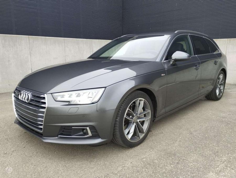 Grey Audi A4 2016 in Panevezys, with an engine capacity of 1.97 L and mileage of 240 thousand km for 15970 €, photo 3 on AUTOMOTO.COM.LV