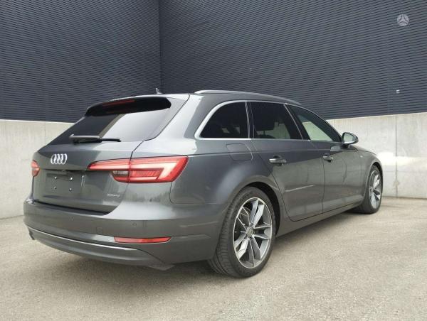 Grey Audi A4 2016 in Panevezys, with an engine capacity of 1.97 L and mileage of 240 thousand km for 15970 €, photo 3 on AUTOMOTO.COM.LV