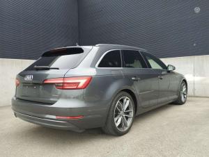 Grey Audi A4 2016 in Panevezys, with an engine capacity of 1.97 L and mileage of 240 thousand km for 15970 €, photo 4 on AUTOMOTO.COM.LV