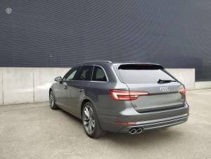 Grey Audi A4 2016 in Panevezys, with an engine capacity of 1.97 L and mileage of 240 thousand km for 15970 €, photo 5 on AUTOMOTO.COM.LV