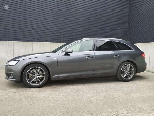 Grey Audi A4 2016 in Panevezys, with an engine capacity of 1.97 L and mileage of 240 thousand km for 15970 €, photo 8 on AUTOMOTO.COM.LV