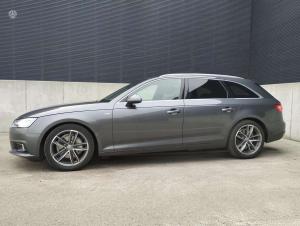 Grey Audi A4 2016 in Panevezys, with an engine capacity of 1.97 L and mileage of 240 thousand km for 15970 €, photo 9 on AUTOMOTO.COM.LV