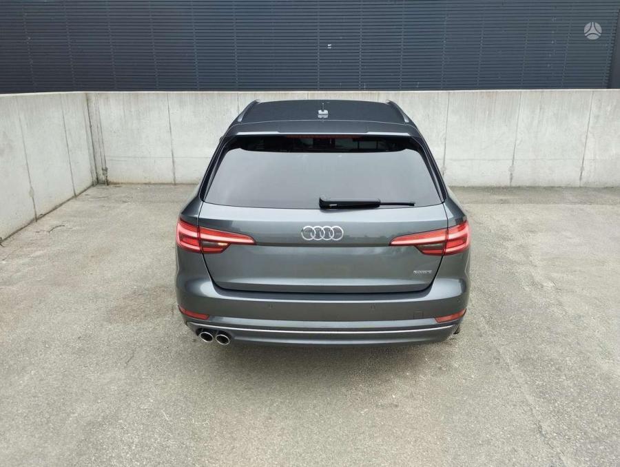 Grey Audi A4 2016 in Panevezys, with an engine capacity of 1.97 L and mileage of 240 thousand km for 15970 €, photo 11 on AUTOMOTO.COM.LV
