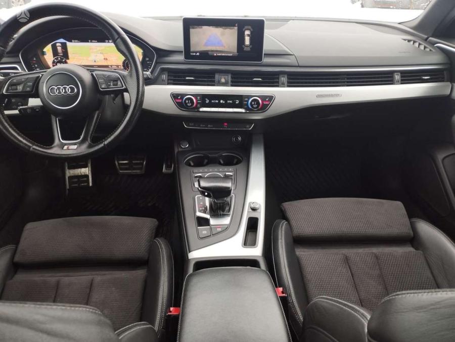 Grey Audi A4 2016 in Panevezys, with an engine capacity of 1.97 L and mileage of 240 thousand km for 15970 €, photo 16 on AUTOMOTO.COM.LV