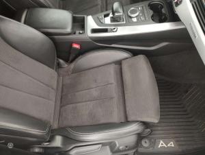 Grey Audi A4 2016 in Panevezys, with an engine capacity of 1.97 L and mileage of 240 thousand km for 15970 €, photo 19 on AUTOMOTO.COM.LV