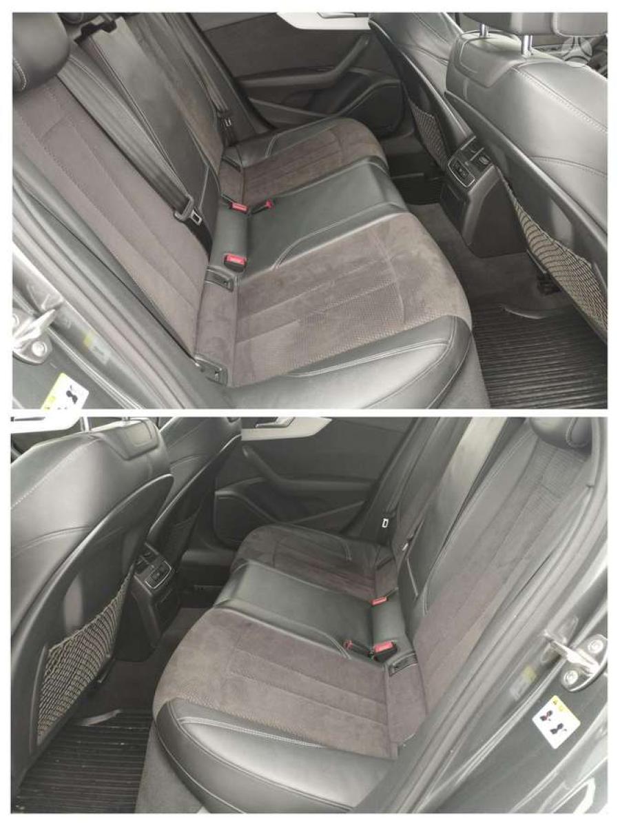 Grey Audi A4 2016 in Panevezys, with an engine capacity of 1.97 L and mileage of 240 thousand km for 15970 €, photo 20 on AUTOMOTO.COM.LV