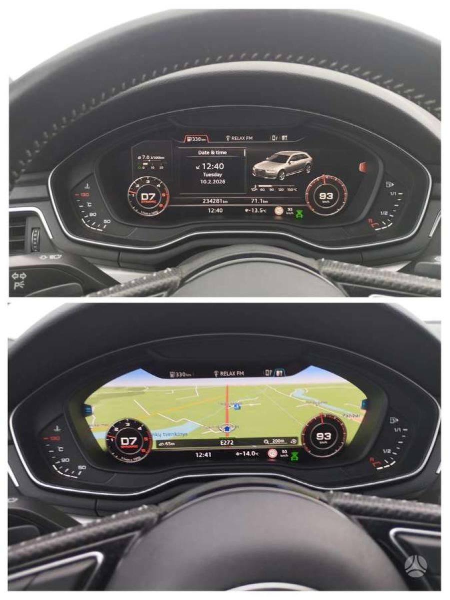 Grey Audi A4 2016 in Panevezys, with an engine capacity of 1.97 L and mileage of 240 thousand km for 15970 €, photo 25 on AUTOMOTO.COM.LV