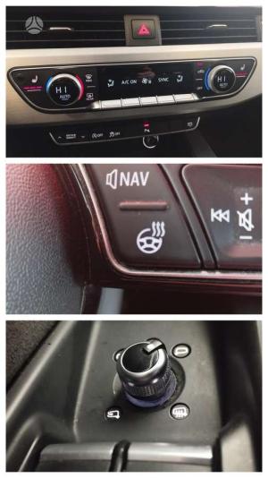 Grey Audi A4 2016 in Panevezys, with an engine capacity of 1.97 L and mileage of 240 thousand km for 15970 €, photo 28 on AUTOMOTO.COM.LV