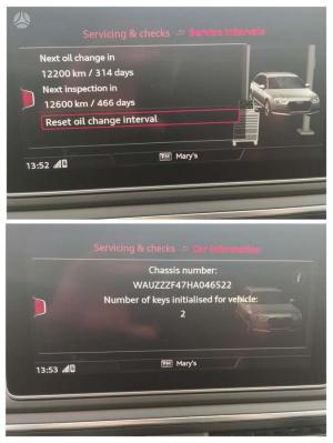 Grey Audi A4 2016 in Panevezys, with an engine capacity of 1.97 L and mileage of 240 thousand km for 15970 €, photo 34 on AUTOMOTO.COM.LV