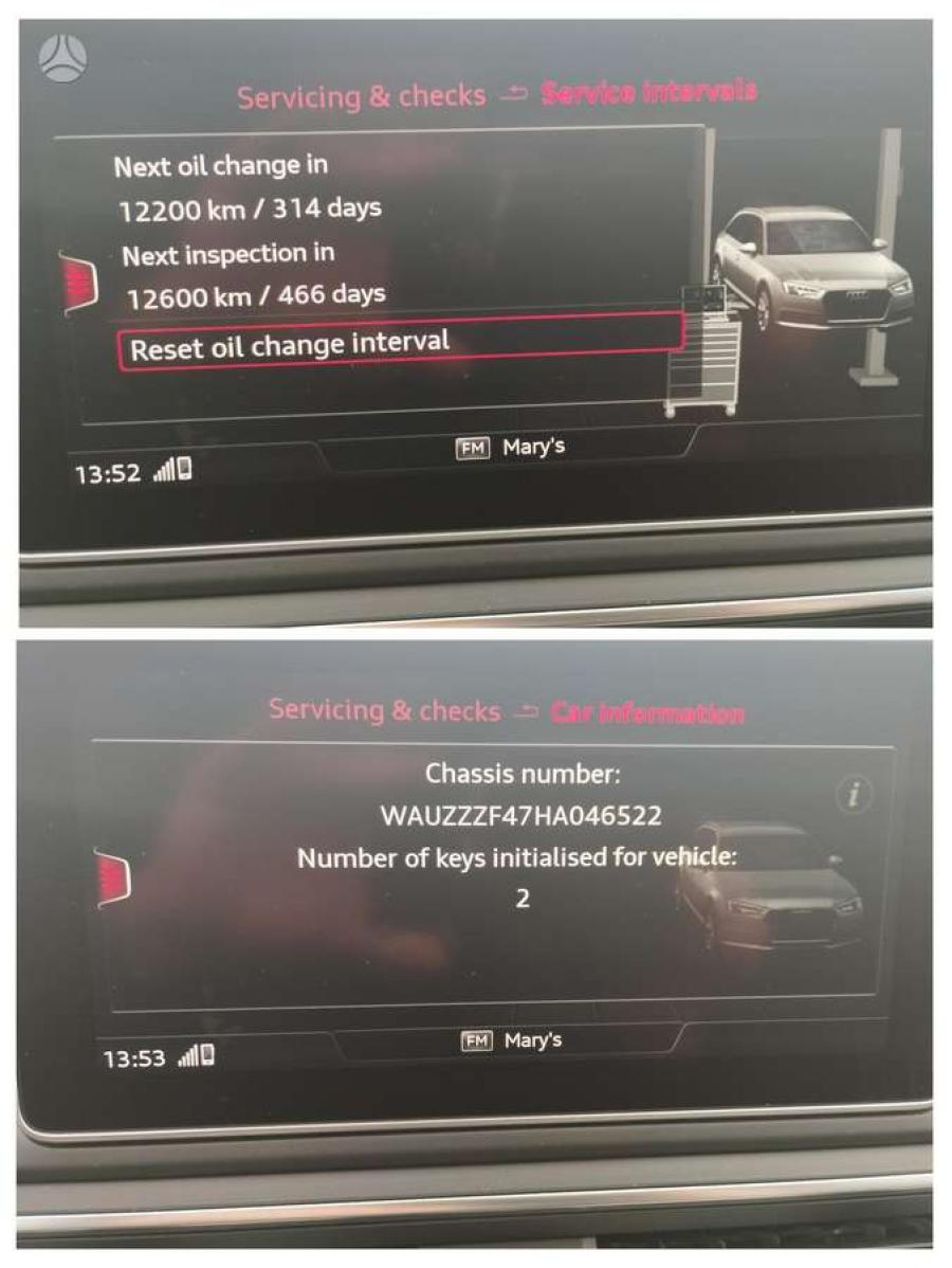 Grey Audi A4 2016 in Panevezys, with an engine capacity of 1.97 L and mileage of 240 thousand km for 15970 €, photo 34 on AUTOMOTO.COM.LV