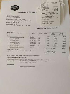 Grey Audi A4 2016 in Panevezys, with an engine capacity of 1.97 L and mileage of 240 thousand km for 15970 €, photo 51 on AUTOMOTO.COM.LV