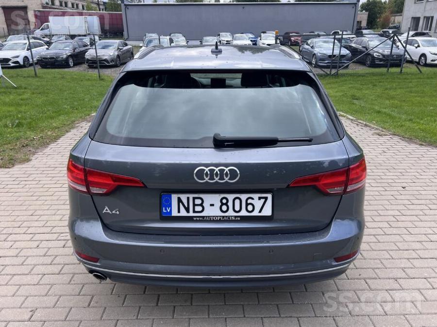 Grey Audi A4 2016 in Limbazi, with an engine capacity of 2.00 L and mileage of 278 thousand km for 9750 €, photo 6 on AUTOMOTO.COM.LV